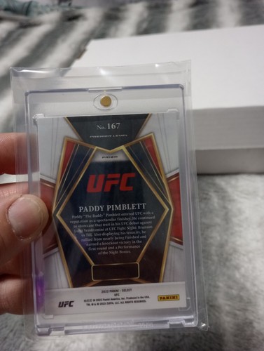 ufc card Select Elephant Patty Pimblett | eBay