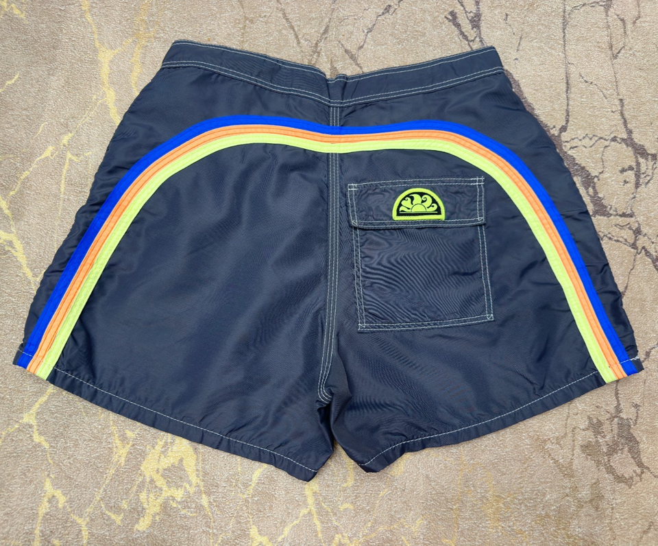 Gray Sundek 31 Rainbow Beach Swim Board Shorts Trunks Bathing Suit Size ...