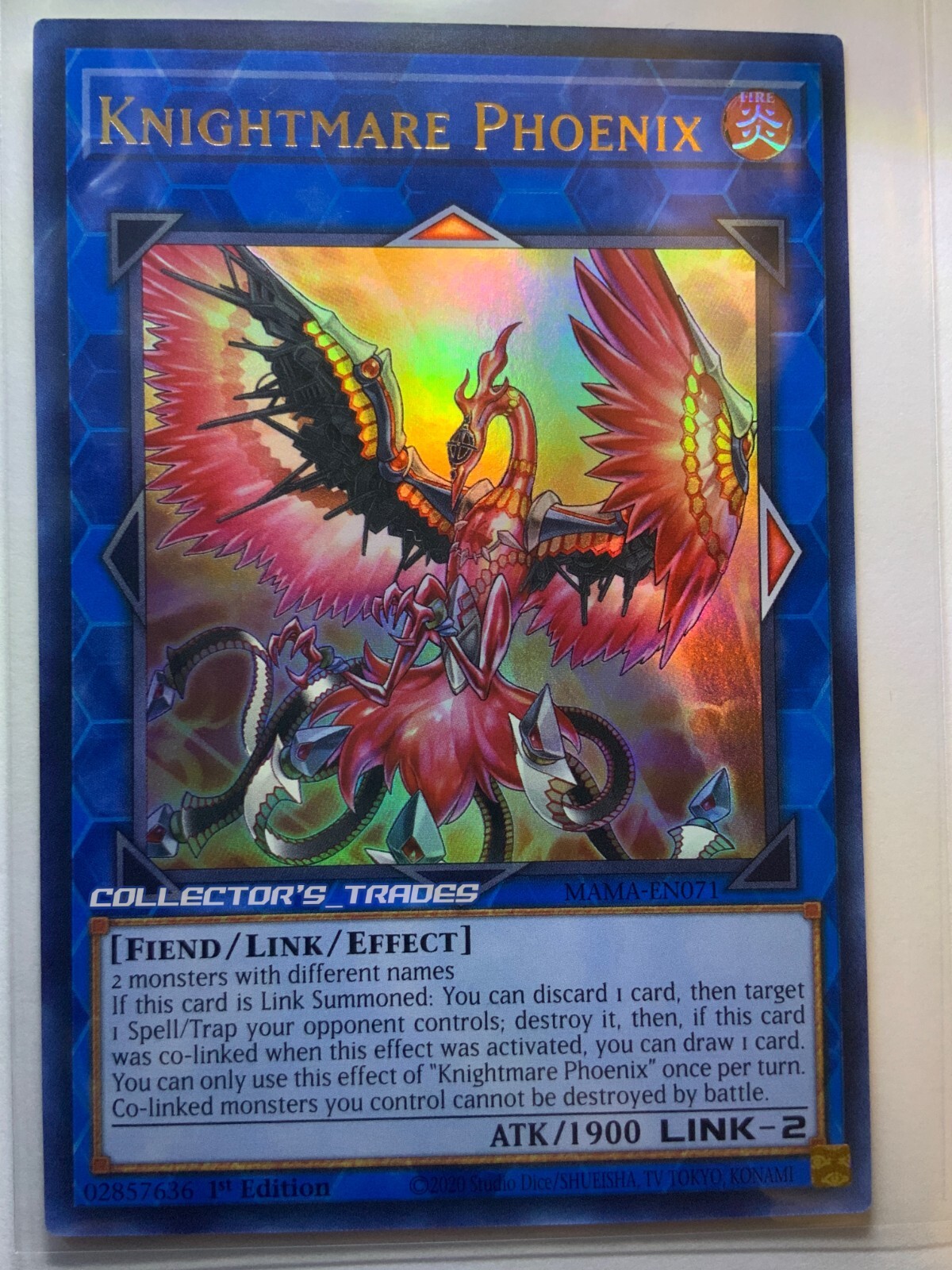 Knightmare Phoenix MAMA-EN071(UR) Yugioh! Magnificent Mavens | eBay