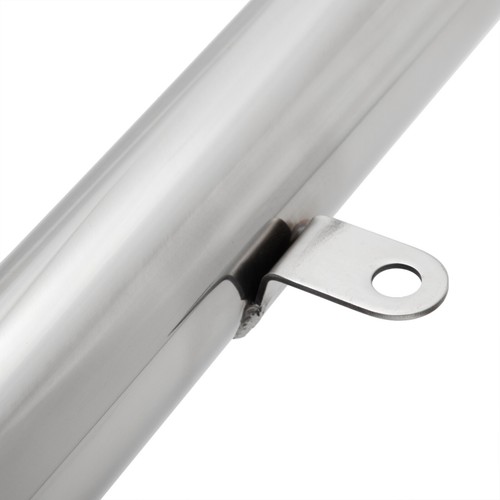 Dual Exhaust Pipes Muffler Kit For Kawasaki Vulcan 800 VN800A VN400 ...