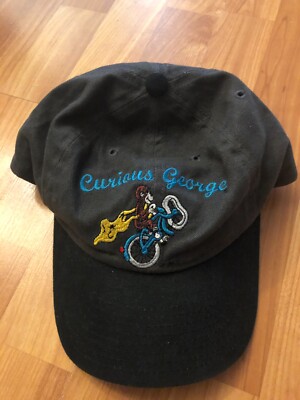 Curious George Cap Hat Back Retro 1996 Vintage American Needle Snapback ...