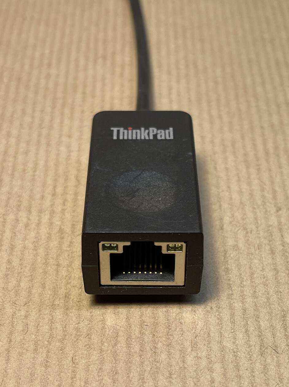 Original Lenovo ThinkPad Ethernet Extension Adapter L2SZ - Refurb for ...