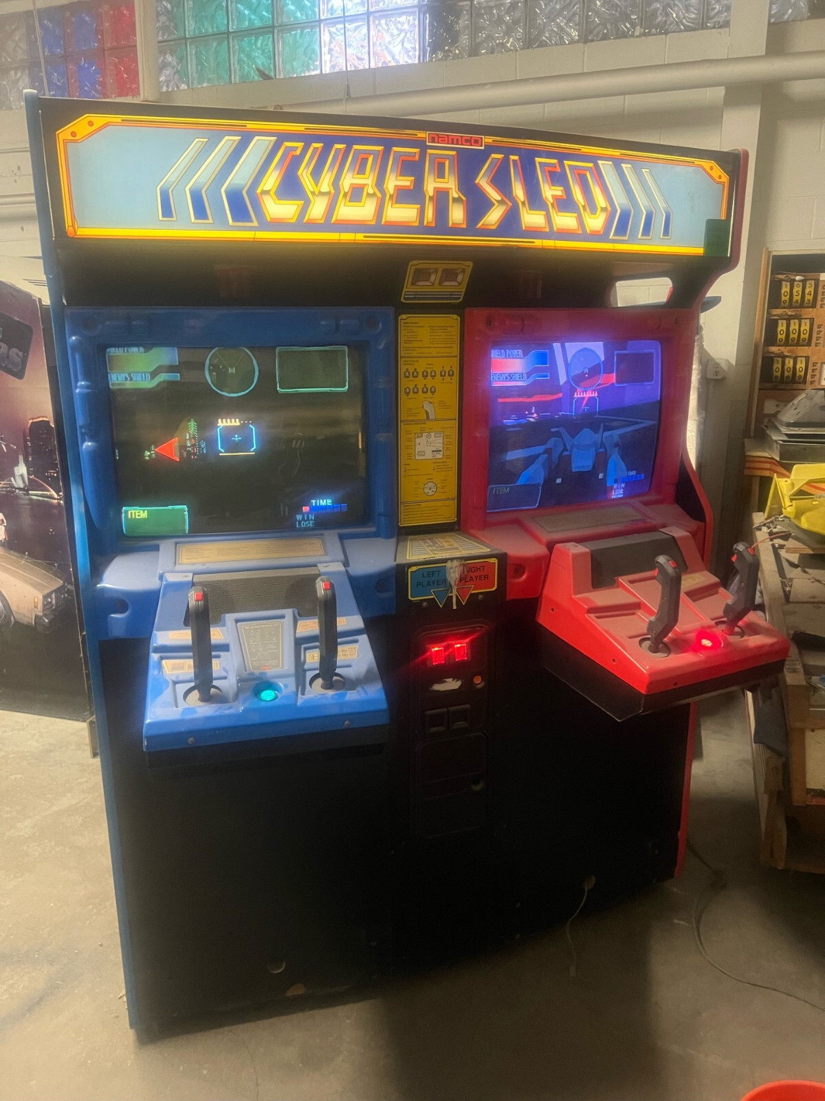 CYBER SLED ARCADE MACHINE by NAMCO (Excellent Condition) *RARE* | eBay