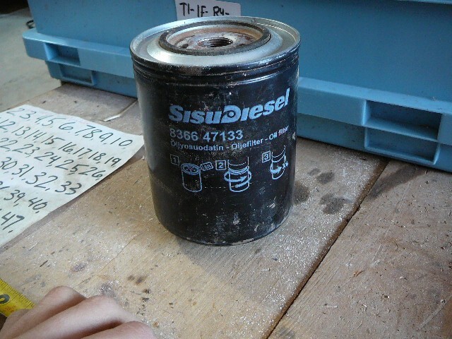 SISU DIESEL 836647133 OIL FILTER CROSSES Baldwin B7179 SISU DIESEL 836647133 OIL FILTER CROSSES Baldwin B7179