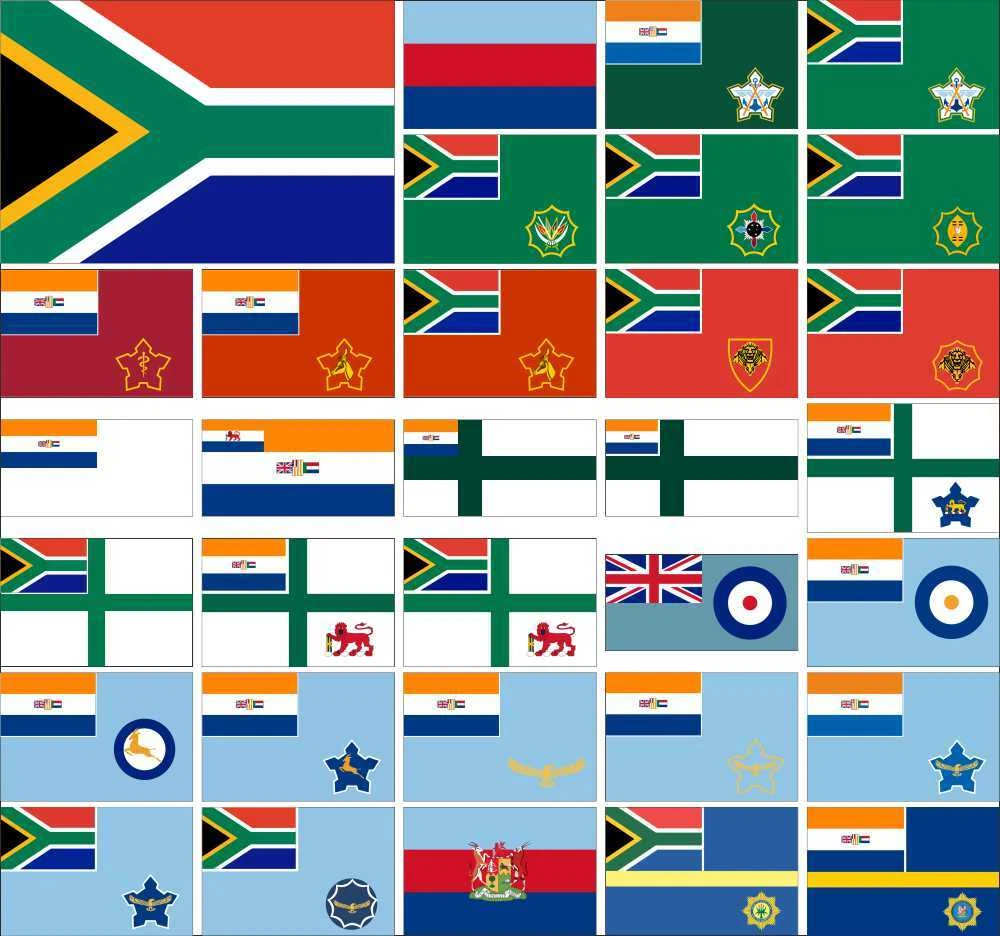 South African Country Flags