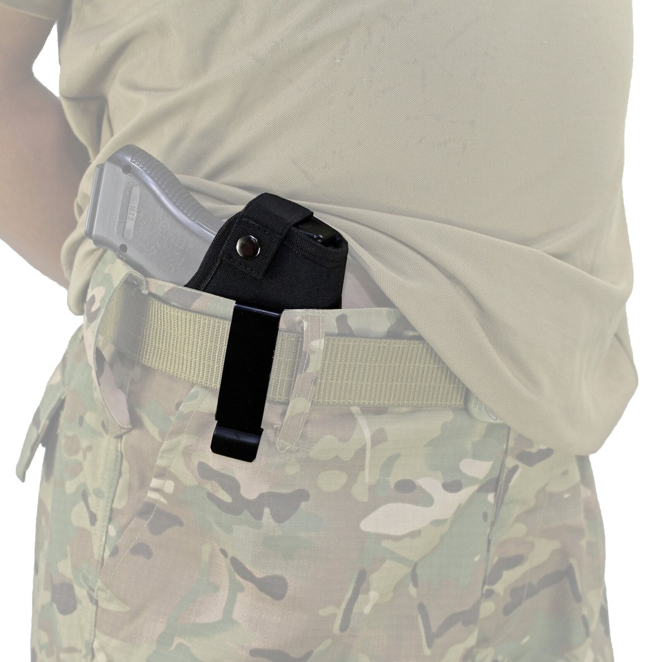 Concealed Carry IWB OWB Right Left Hand Gun Holster Fits Gun with Laser ...