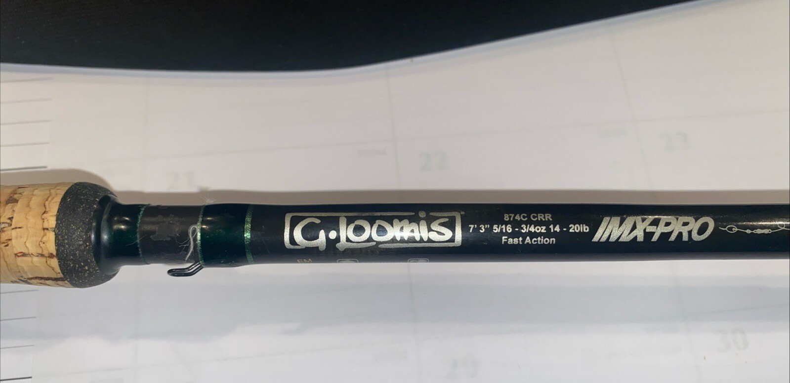 G-Loomis IMX PRO 7’3” Med Heavy Casting Rod | eBay