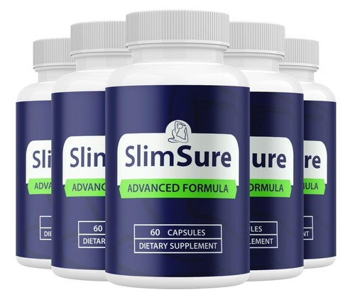 (5 Pack) Slim Sure Keto Capsules, SlimSure Advanced Formula Weight Loss ...