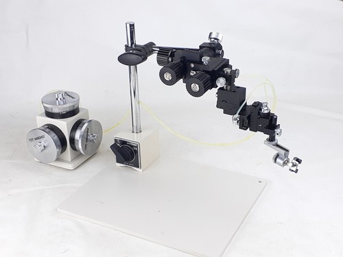 NARISHIGE 3D 3 AXIS MICROMANIPULATOR SET MMO-203 MN-4 B-8C IP PIPETTE ...