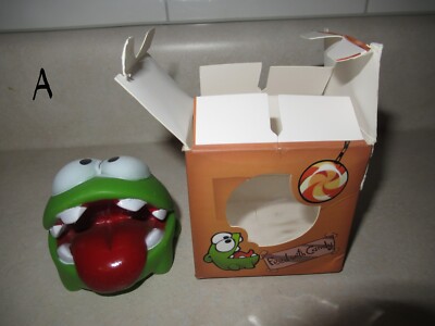 Cut The Rope Candy Gulping Monster Toy Rubber Vinyl Frog | eBay