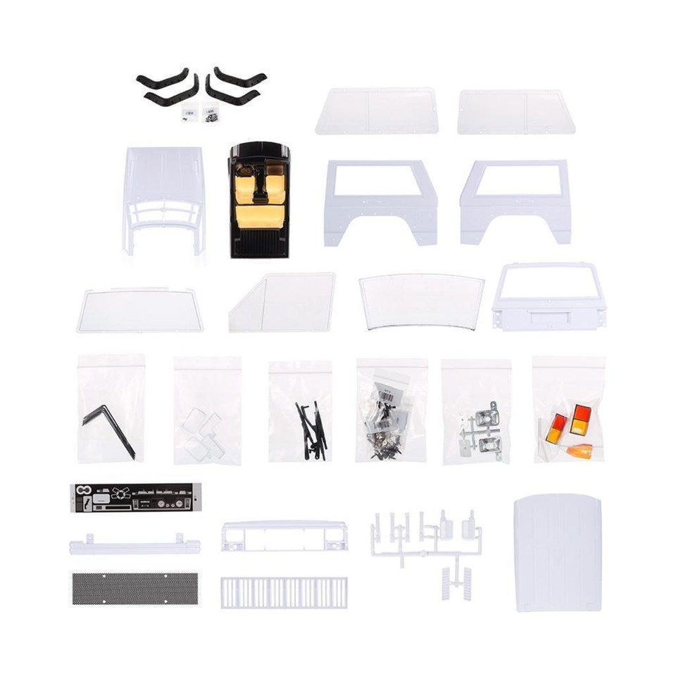 1/10 RC Car Body Shell 275mm Wheelbase Upgrades Part Body Shell Frame ...