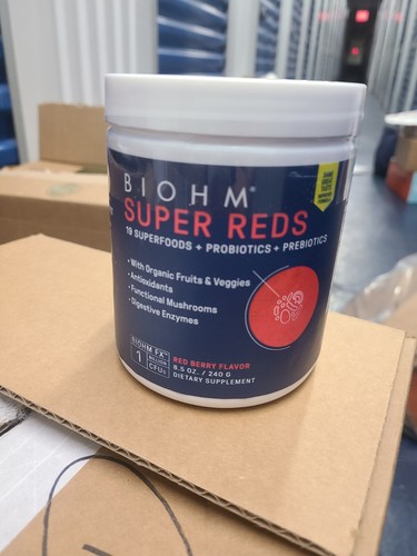 BIOHM Dr. Formulated Super Reds Superfood Powder - 30 Servings ...