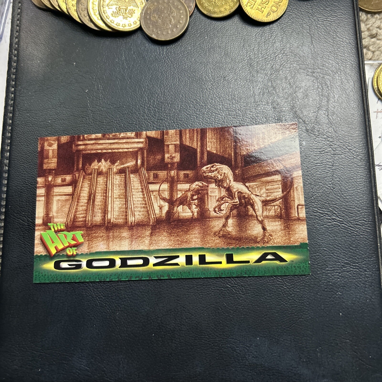 Jb16 Godzilla The Movie Supervue 1998 #59 Spawn Of Godzilla The Art | eBay