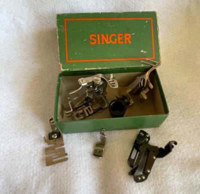 Vintage Singer Sewing Machine Attachments 160809 | eBay