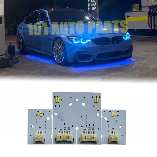 ICE Blue Angel Eye DRL LED Boards For BMW F32 F33 F36 4 SERIES LCI 2018 ...