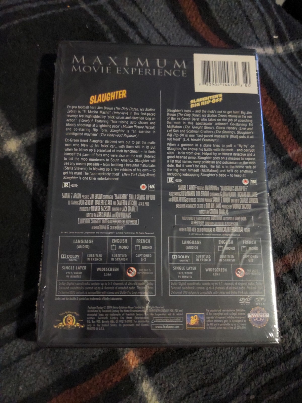 Slaughter/Slaughters Big Ripoff (DVD, 2009, 2-Disc Set) for sale online ...