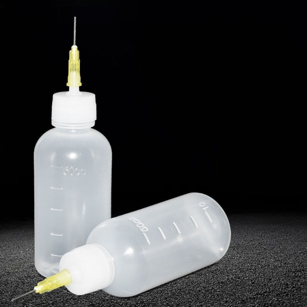 5pcs 50ml Liquid Flux Dispenser Clear Oil Solvent Applicator Dropper ...