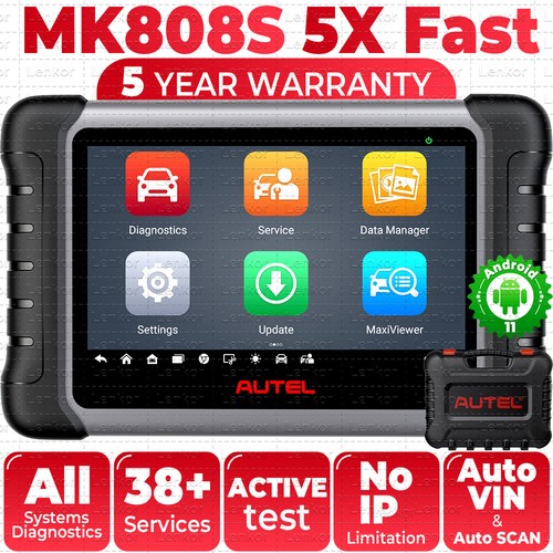 Autel MaxiCOM MK808S All System Diagnostics Bi-Directional Control ...