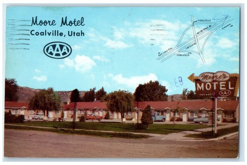 1977 Moore Motel Salt Lake City Exterior View Building Coalville Utah ...