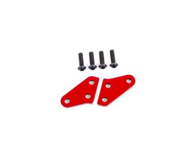 Traxxas Part #9636R: Sledge Aluminum Steering Block Arms (Red) (2) | eBay