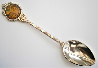 ST236) Vintage Clovelly Devon Shield collectors souvenir spoon | eBay UK