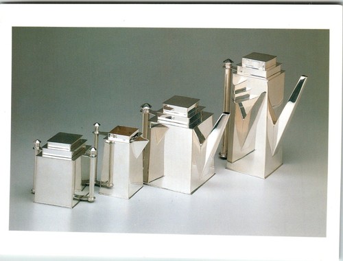 Art Deco Apollo Skyscraper Tea & Coffee Set by Louis W. Rice c.1928 | eBay