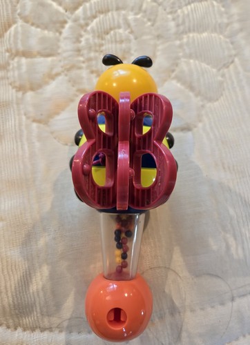 B is for BEE 8" clapper RATTLE musical bug TOY baby instrument | eBay