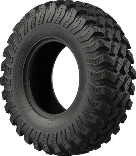 Kit 4 EFX MotoRally Tires 30x10-14 on MSA M41 Boxer Gloss Black Wheels ...