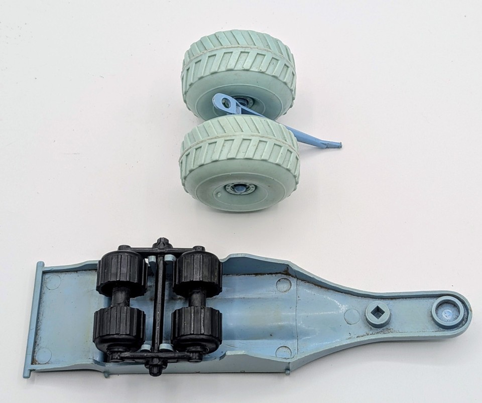 1962 Original Marx Operation Moon Base Playset Lot Of 6 Light Blue ...