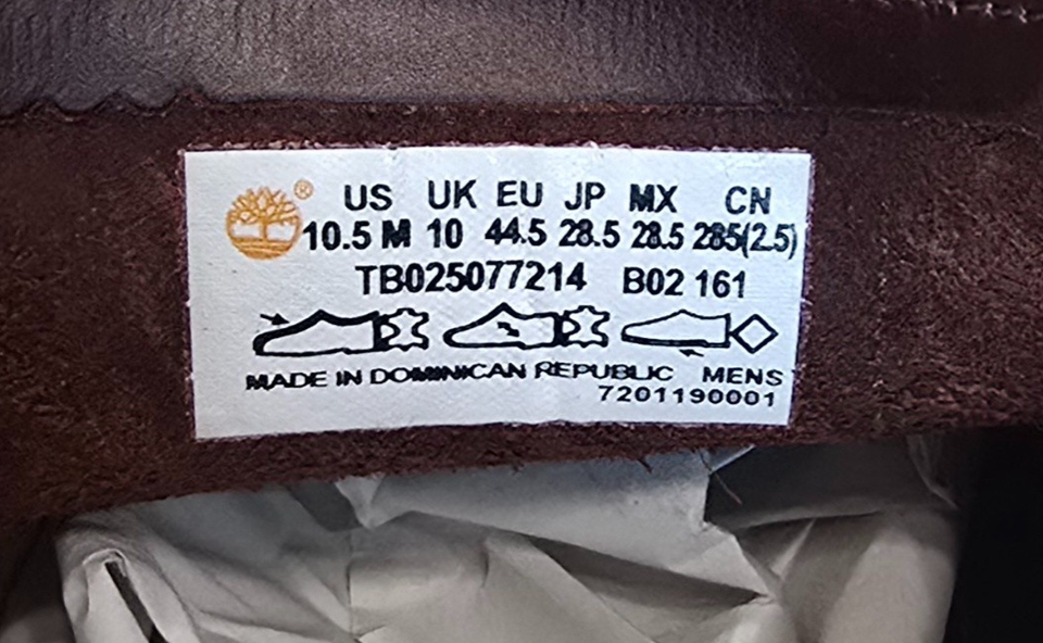 Timberland Men's Classic 2-Eye Boat Shoe Brown Leather Size 10.5 ...
