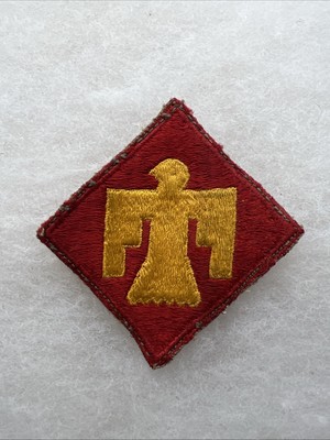WW2 US Army 45th Infantry Division Patch Worn (Z470 | eBay