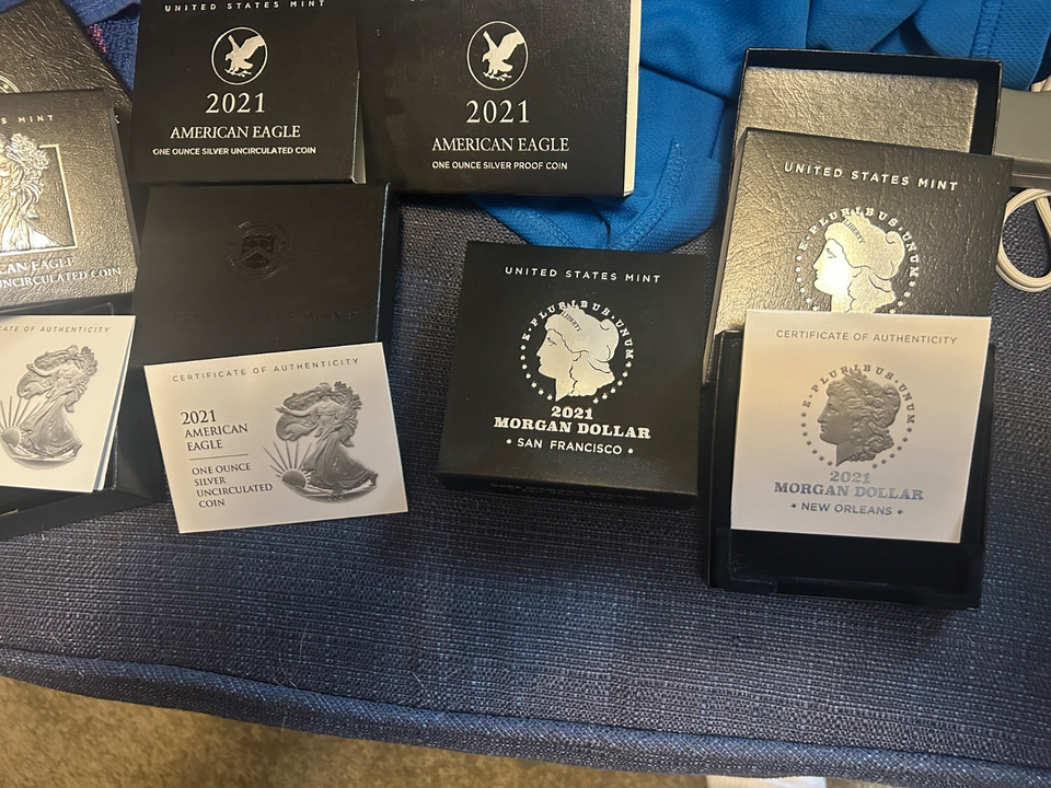 5 COLLECTIBLE US MINT BOXES ( NO COINS) | eBay