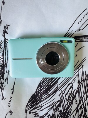 Compact Teal Digital Camera For Kids, Lightweight Camera With Video And ...