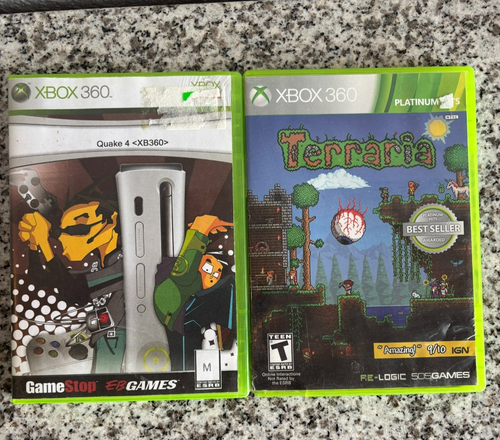 3 Xbox 360 Games, Quake 4, Terraria (R DE) | eBay