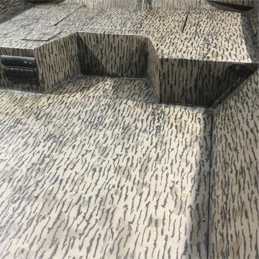 Redleg Camo ™ Original Timber XL 2 piece duck boat camo stencil kit | eBay