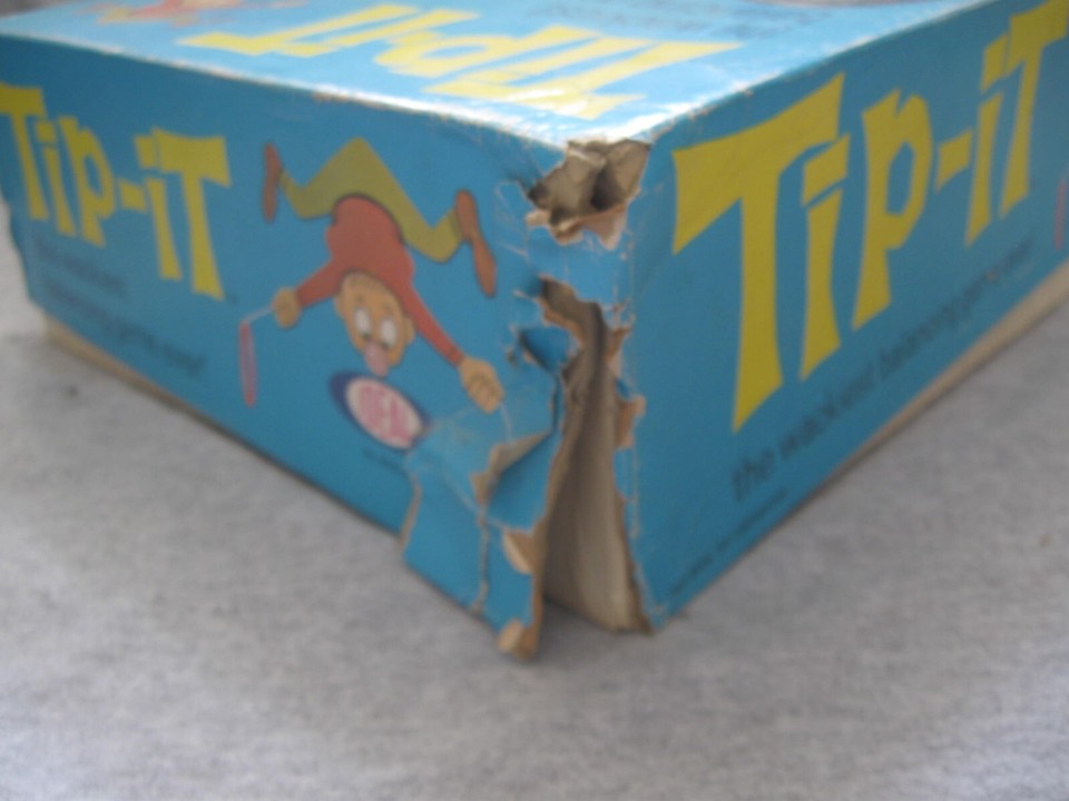 HTF Vintage 1965 IDEAL TIP-IT Balancing Game 2435-6 Complete RARE | eBay
