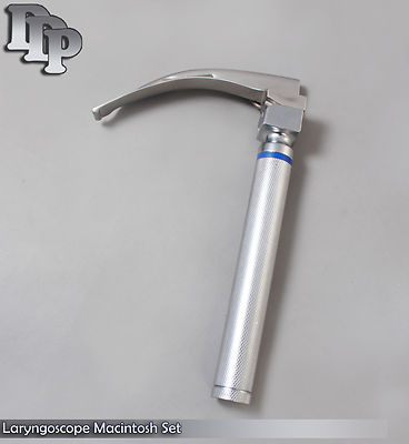 LARYNGOSCOPE SMALL HANDLE AA + MACINTOSH BLADE #1 ENT INTUBATION ...