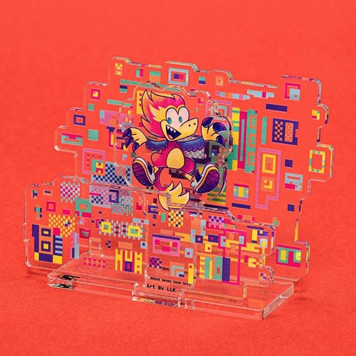 Awesome Games Done Quick 2022 Velocity Acrylic Figure Standee Art Card ...