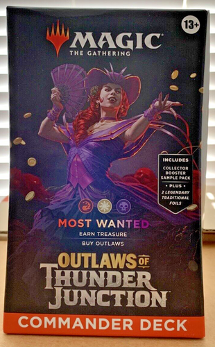 Magic the Gathering: Outlaws of Thunder Junction Most Wanted Commander ...