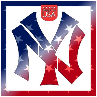 8"x8" Clear Plastic Stencil - New York Yankees (MCA69) | eBay