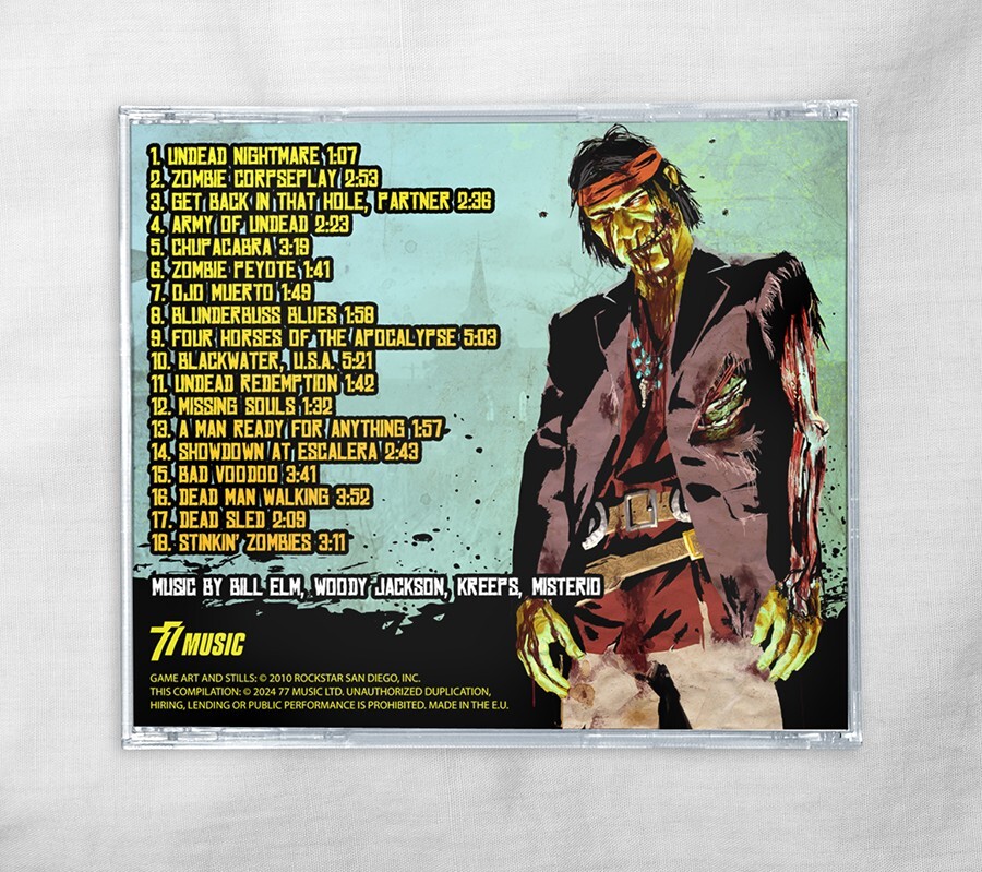 Red Dead Redemption: Undead Nightmare Original Soundtrack 1CD Various ...