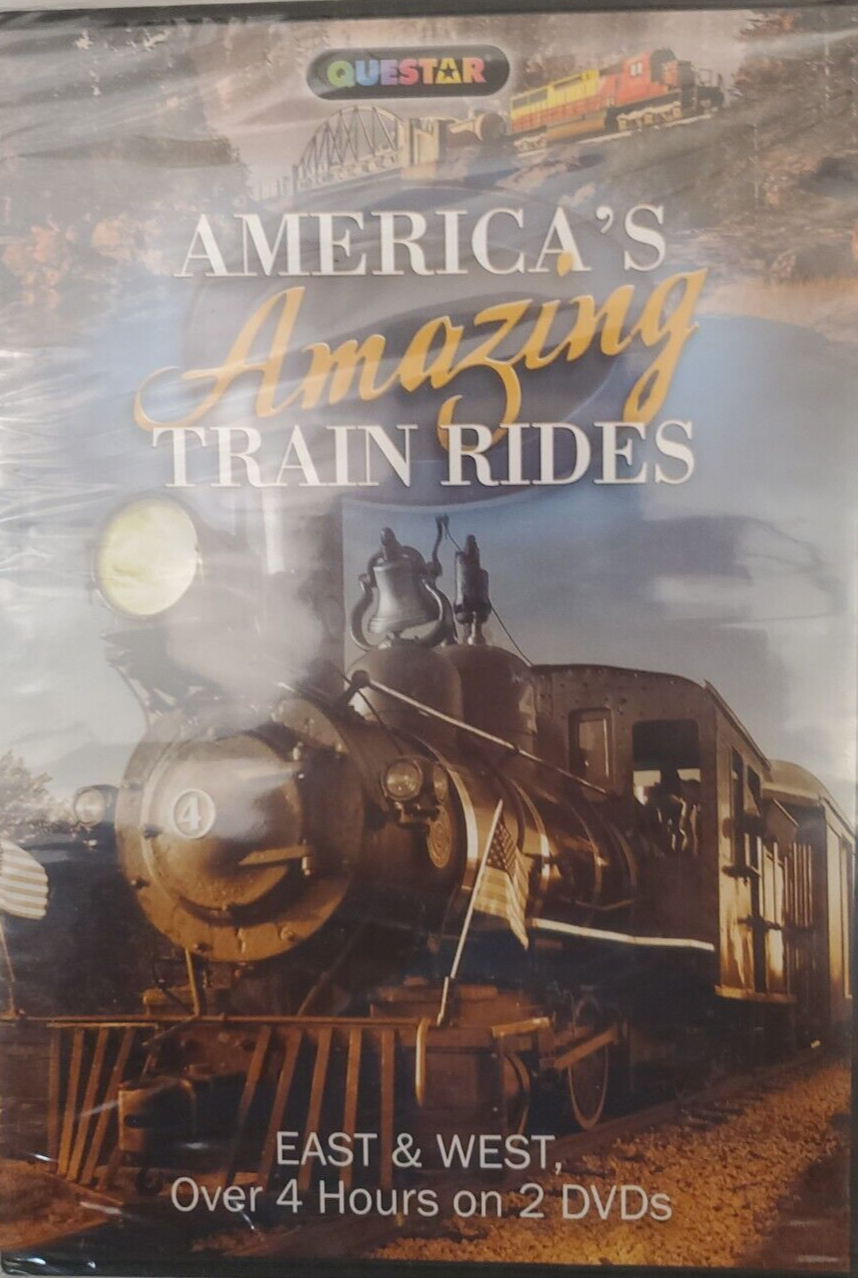 AMERICA'S AMAZING TRAIN RIDES (DVD, 2-DISC SET, 2014) NEW SEALED | eBay