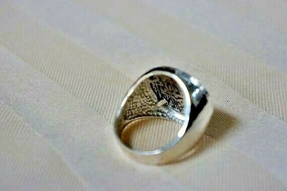 ATOCHA Coin Ring 925 Sterling Silver Mens Sunken Treasure Shipwreck ...