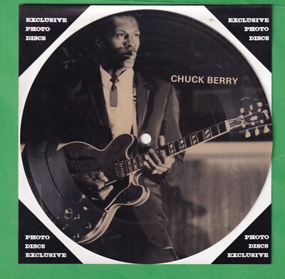 Chuck Berry "Masters Of Rock" photo disc 45rpm-Roll Over Beethoven ...