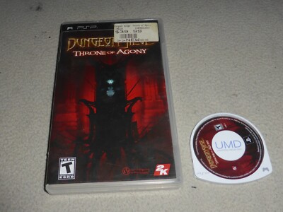 PSP GAME DUNGEON SIEGE THRONE OF AGONY W CASE PLAYSTATION | eBay