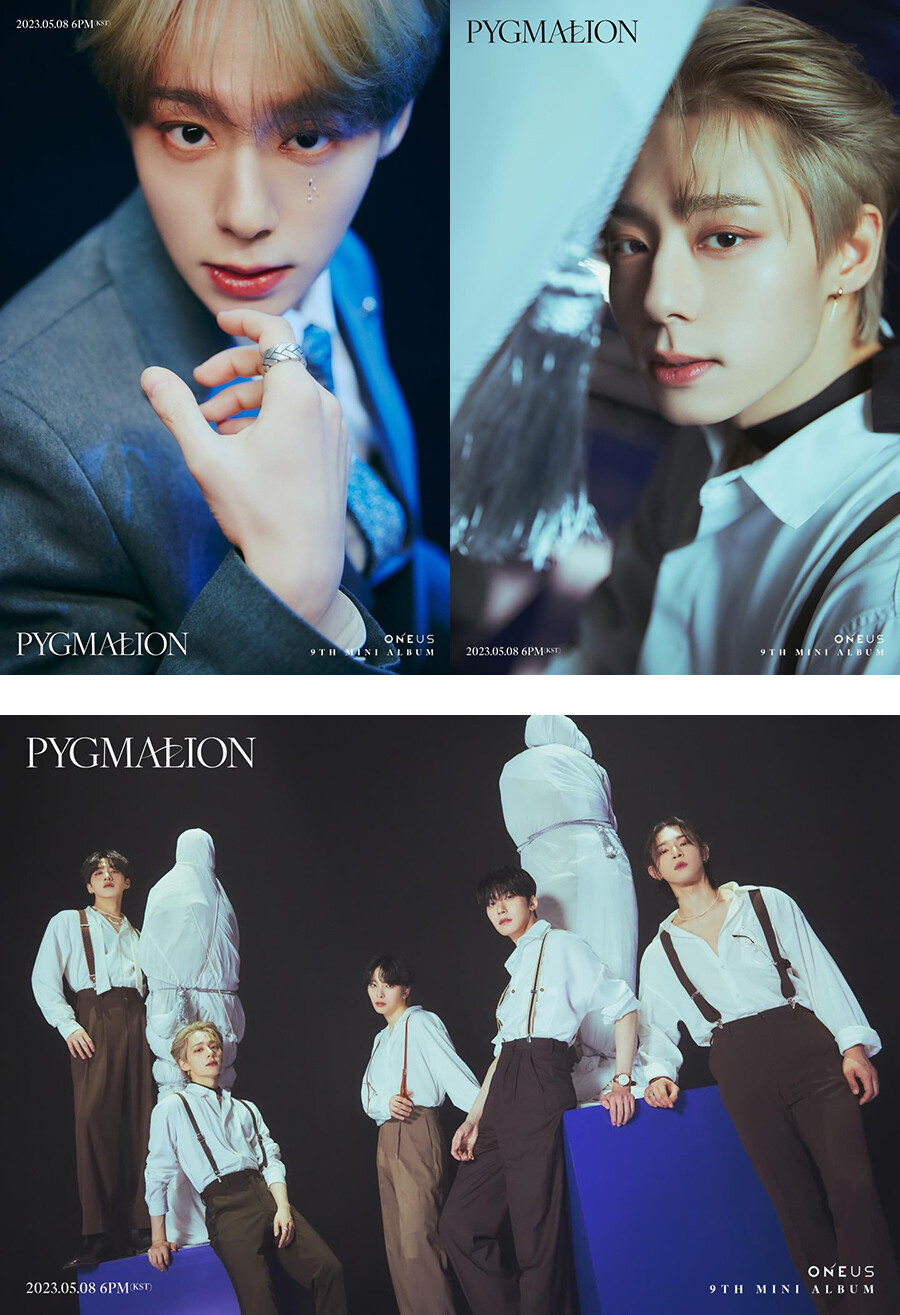 ONEUS [PYGMALION] 9th Mini Album MAIN Ver. /CD+POSTER+Photo Book+4 Card ...