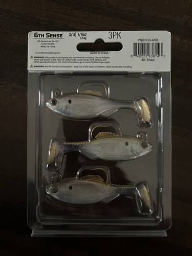 6th Sense Panorama Masterclass Rigged Swim bait Rare 3.0 Inch | eBay