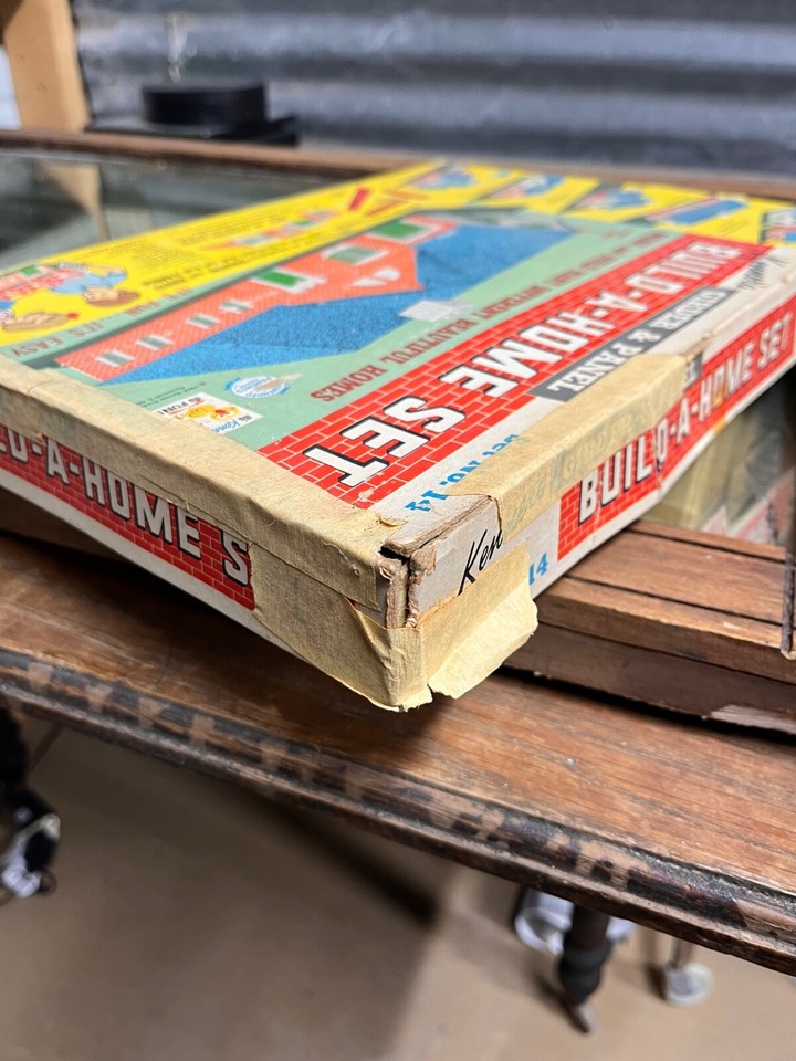 kenners girder & panel build - a - home set set no 14 1962 | eBay