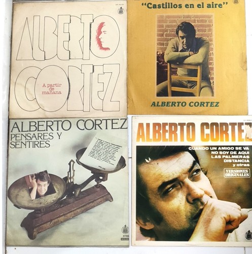 Alberto Cortez Lot 4 Vinyl Records 12" LP Spanish Pop Folk Music | eBay