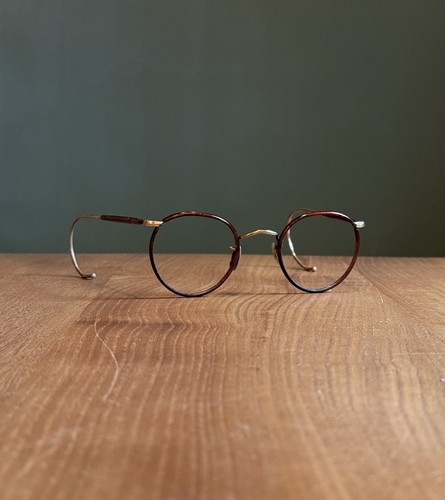 Algha (Savile Row) Glasses | Rare Gold Vintage Frames, Beaufort Panto ...